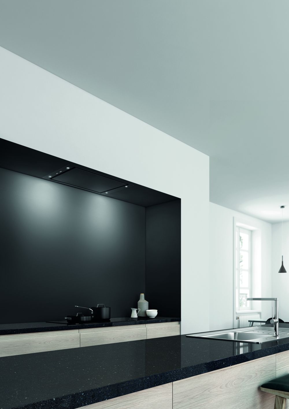 Okapy sufitowe Pure’line Black i Compact - All ABOUT Life